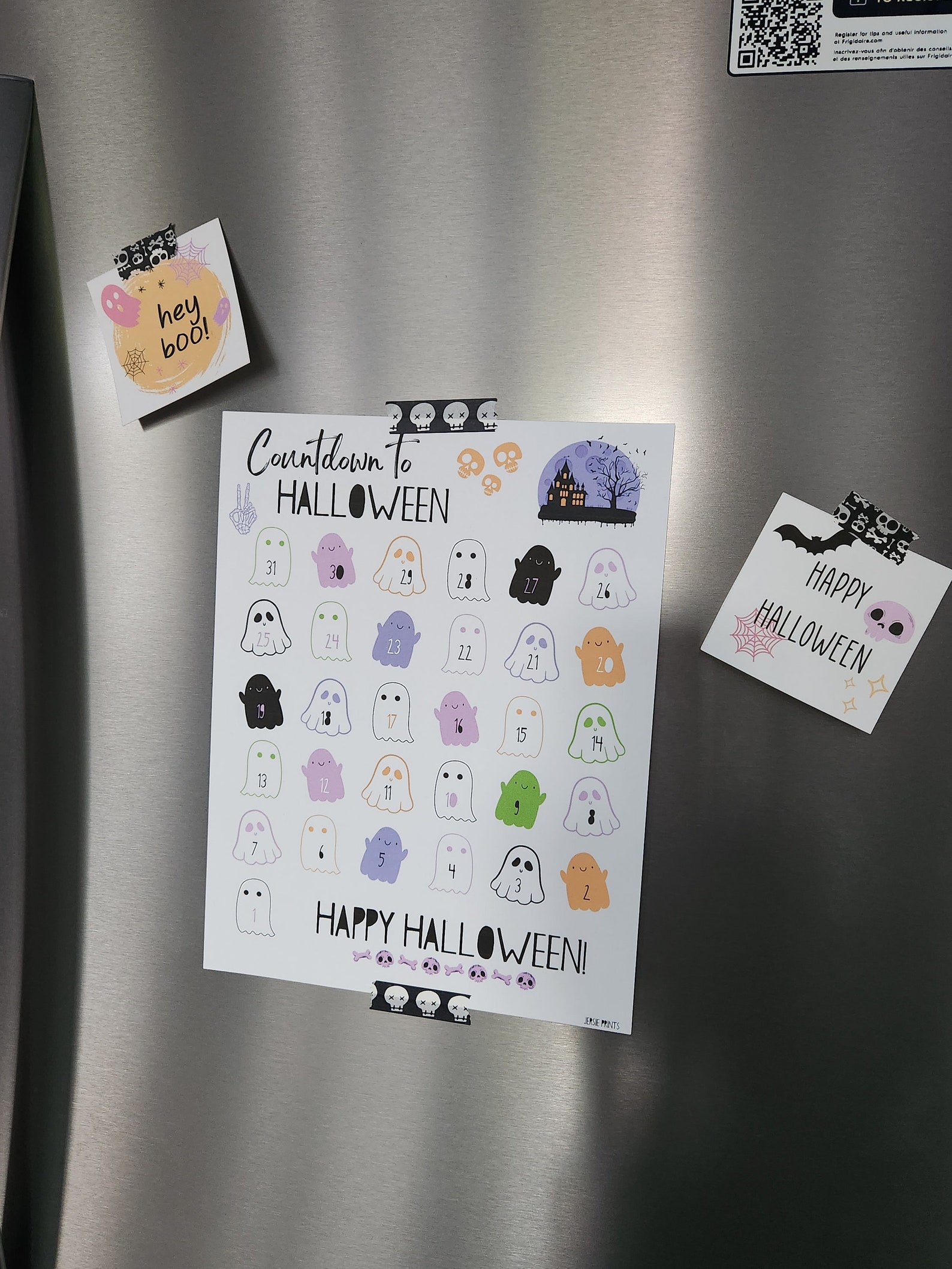 Countdown to Halloween / Spooky Countdown / Halloween Countdown ...