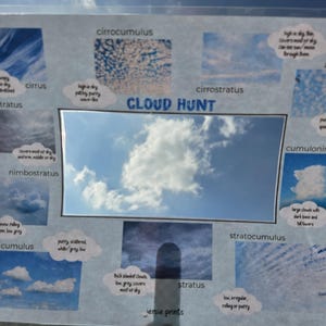 Cloud Hunt Printable / Cloud Finder / Classroom Activity / Outdoor ...