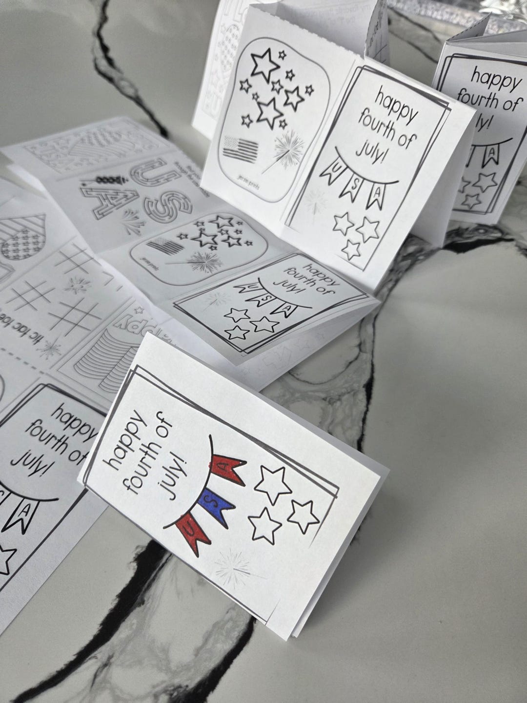 Mini 4th of July Book / Kids Activity Book / Independence Day Book ...