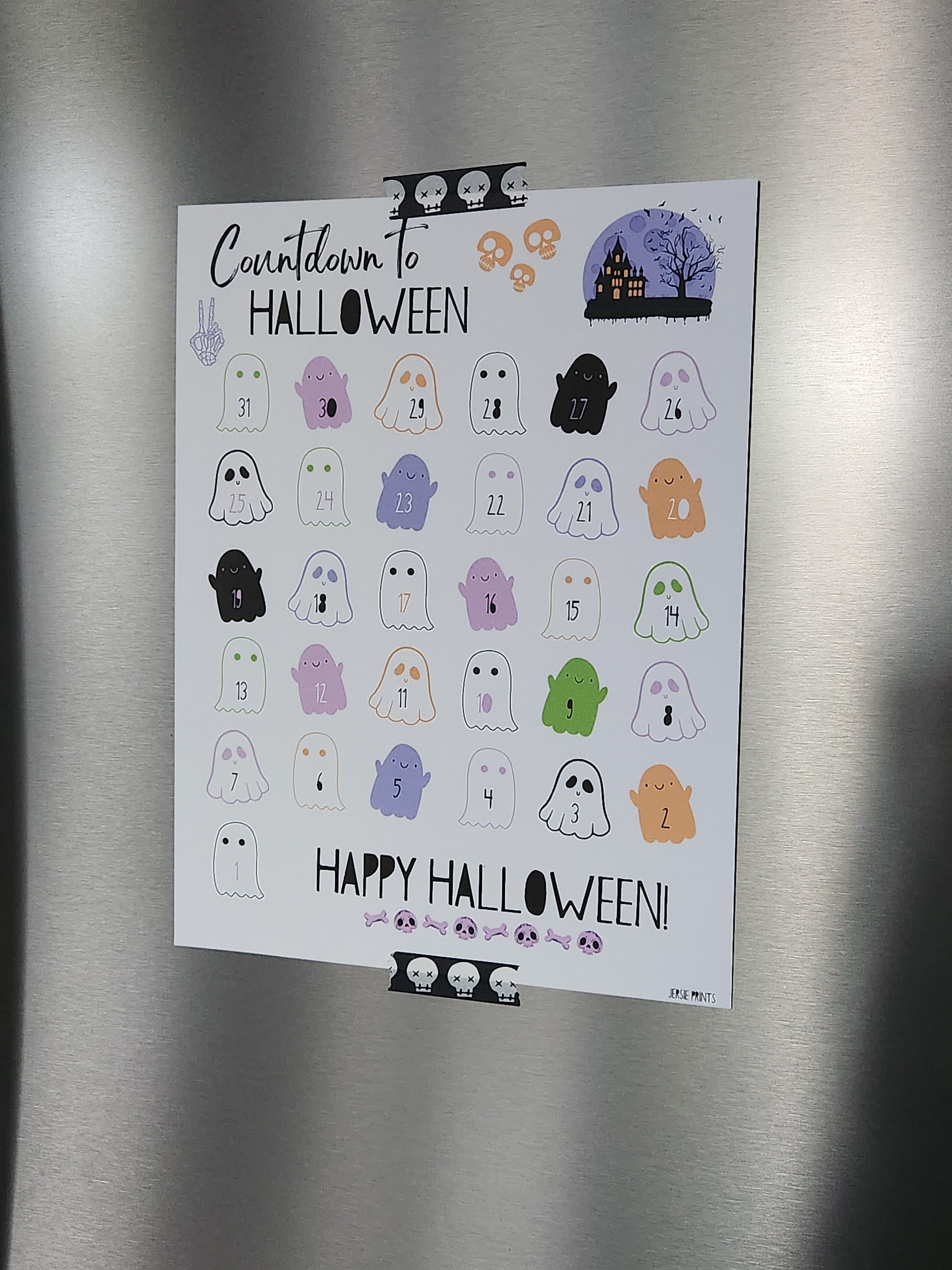 Countdown to Halloween / Spooky Countdown / Halloween Countdown ...