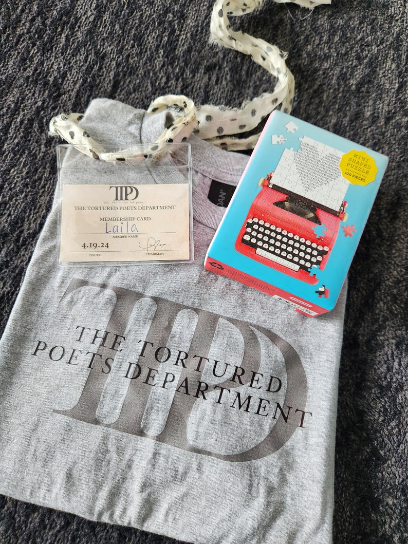 TTPD Membership Card / TS Album / Swiftie Card / Taylor / Tortured ...