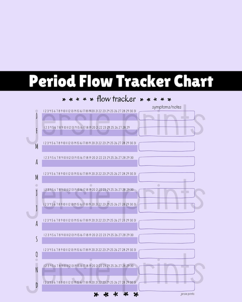 Period Flow Tracker / Period Calendar / Flow Tracker /flow Calendar ...