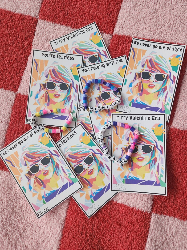 Swiftie Valentines / Valentine Cards / Classroom Valentines / Printable ...