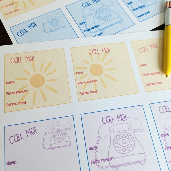 Number Cards - Etsy