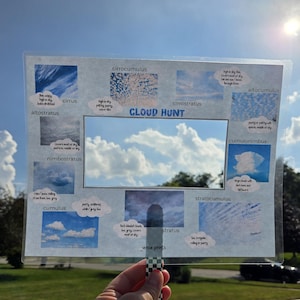 Cloud Hunt Printable / Cloud Finder / Classroom Activity / Outdoor ...