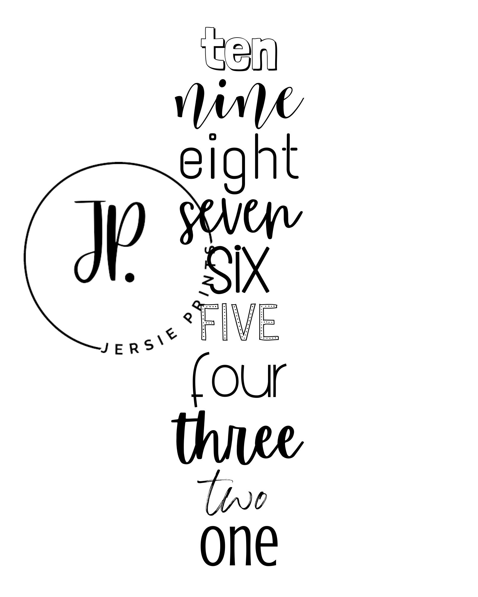 New Year's Eve Wall Art / NYE Countdown Print / Countdown Poster ...