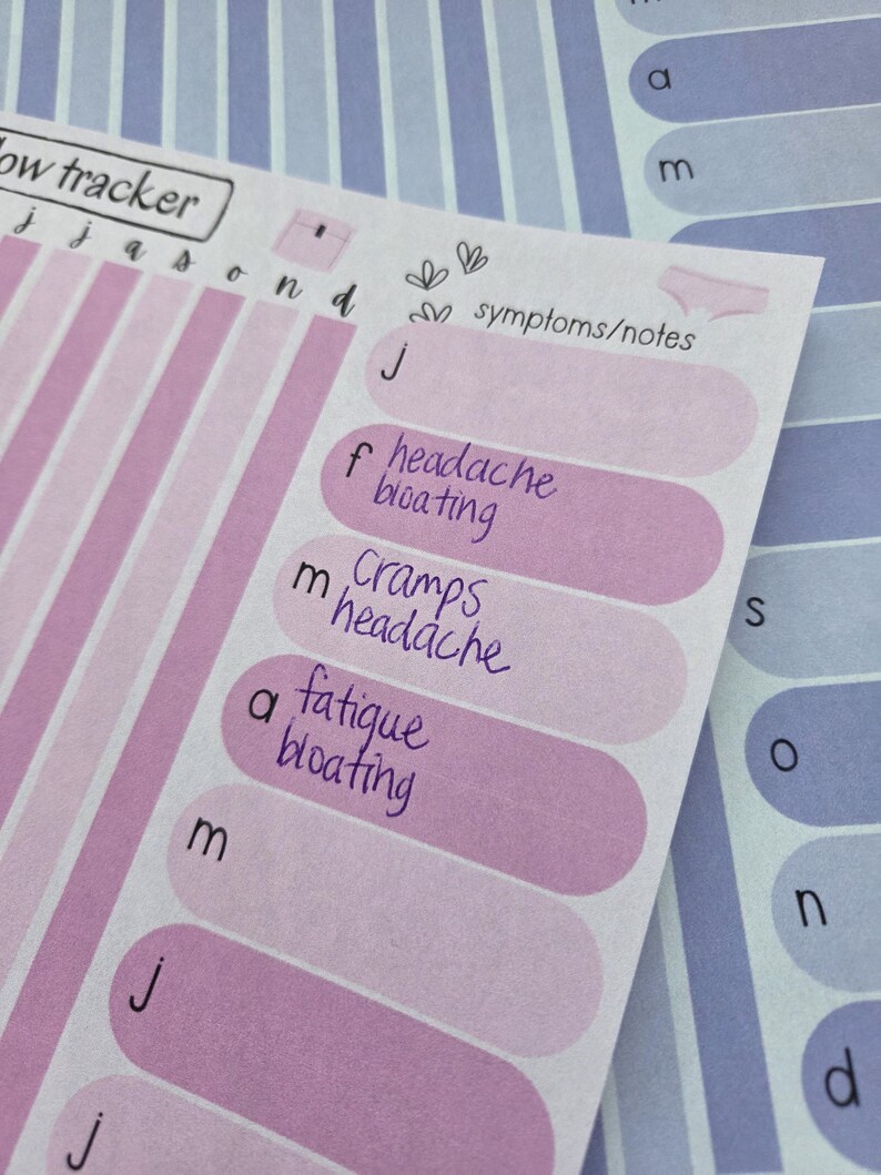 Period Flow Tracker / Period Calendar / Flow Tracker /flow Calendar ...