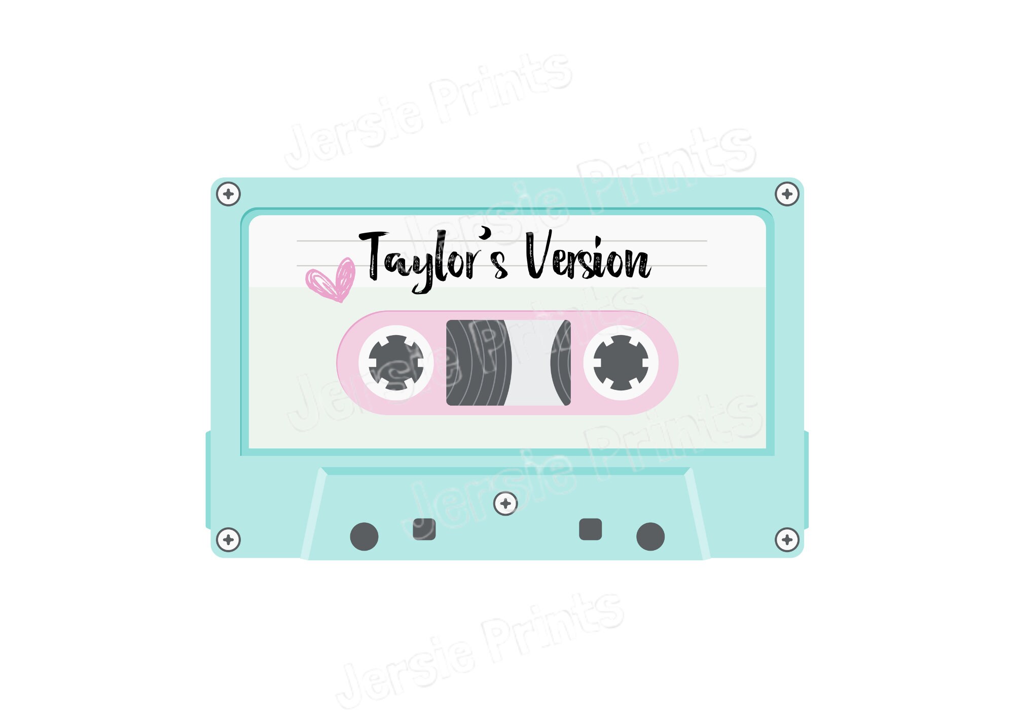 Taylor's Version SVG / Cassette Tape SVG / Mix Tape / Vintage Style Svg ...