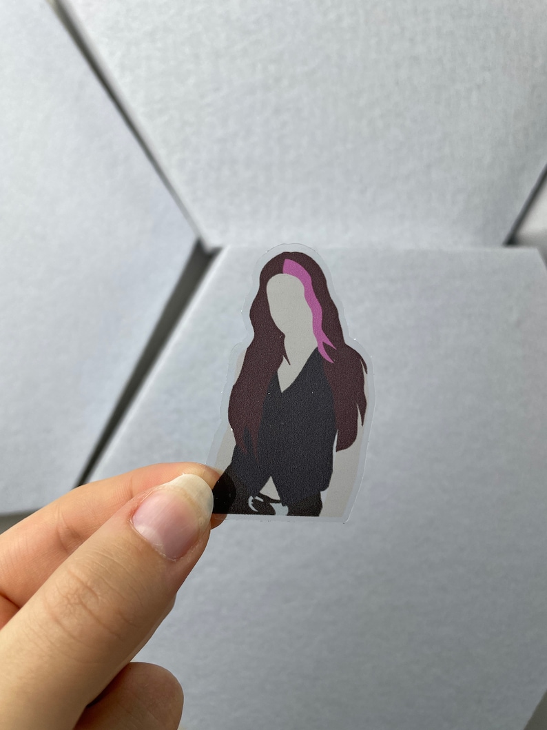 Yeji ITZY Loco Era Sticker Transparent - Etsy