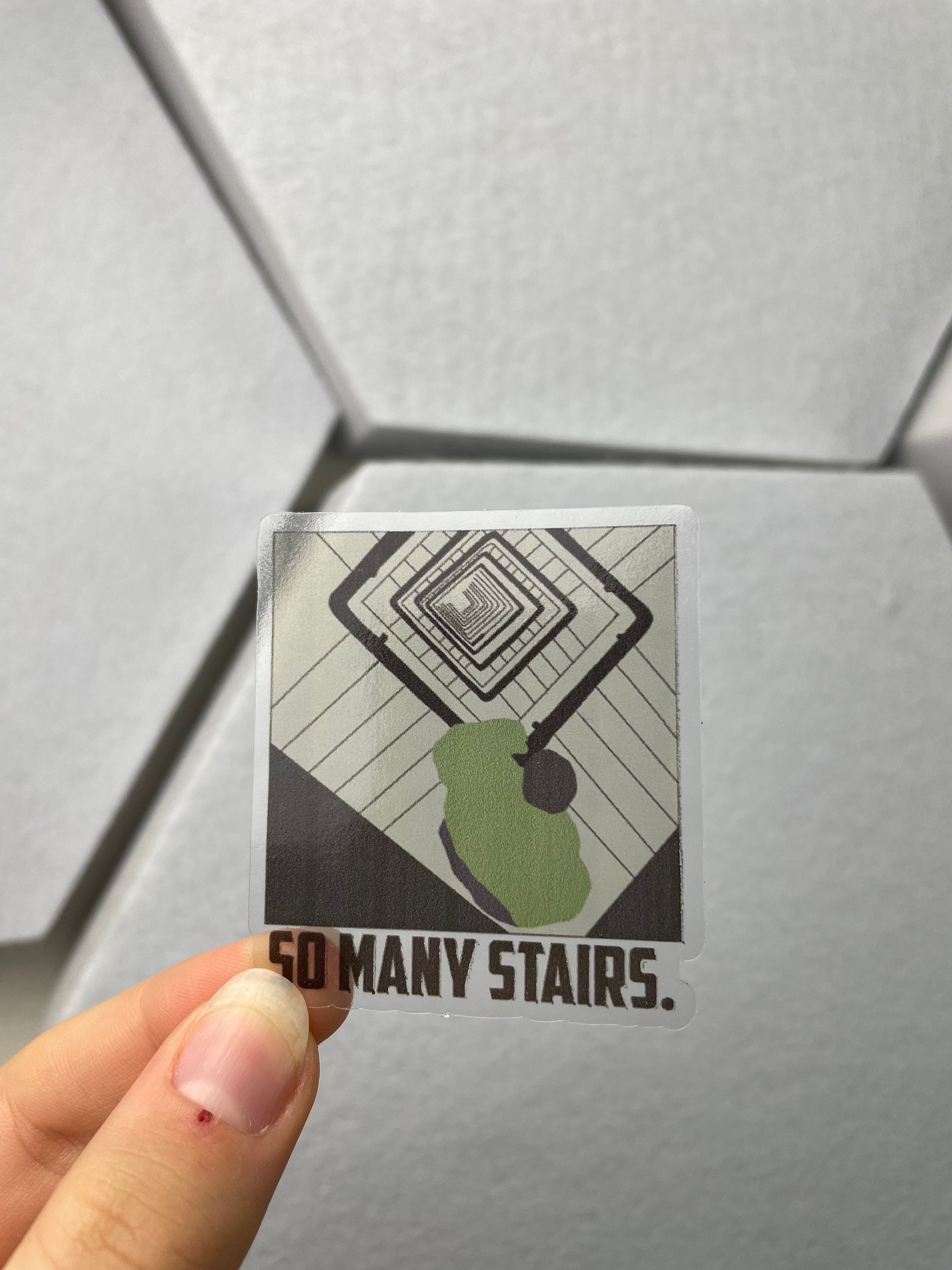 Hulk so Many Stairs Sticker Transparent Marvel - Etsy