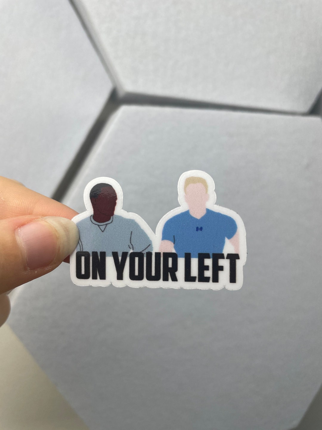 Steve Rogers//sam Wilson on Your Left Sticker Transparent - Etsy