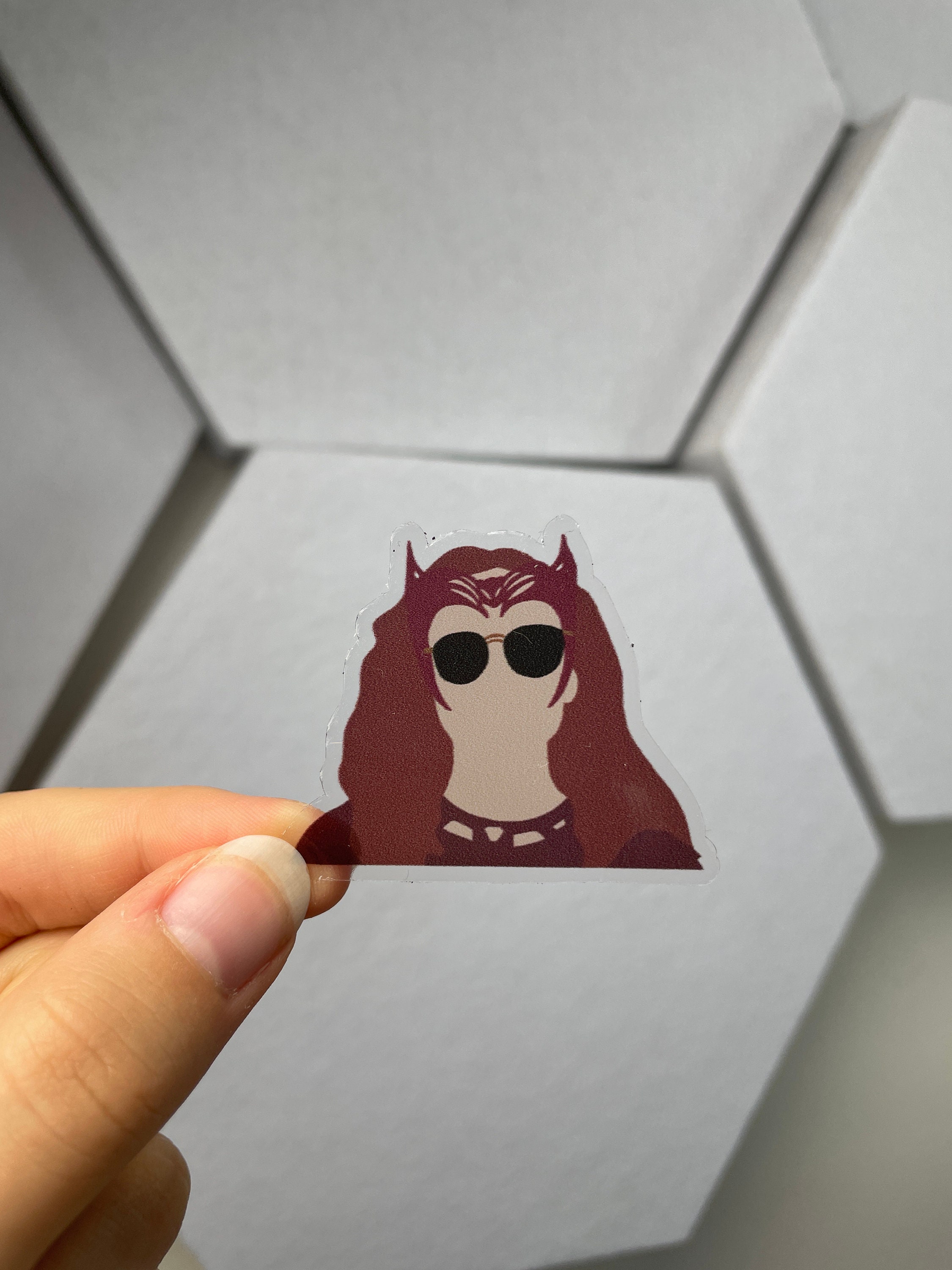 Scarlet Witch//wanda Maximoff Meme Sticker Transparent Multiverse of ...