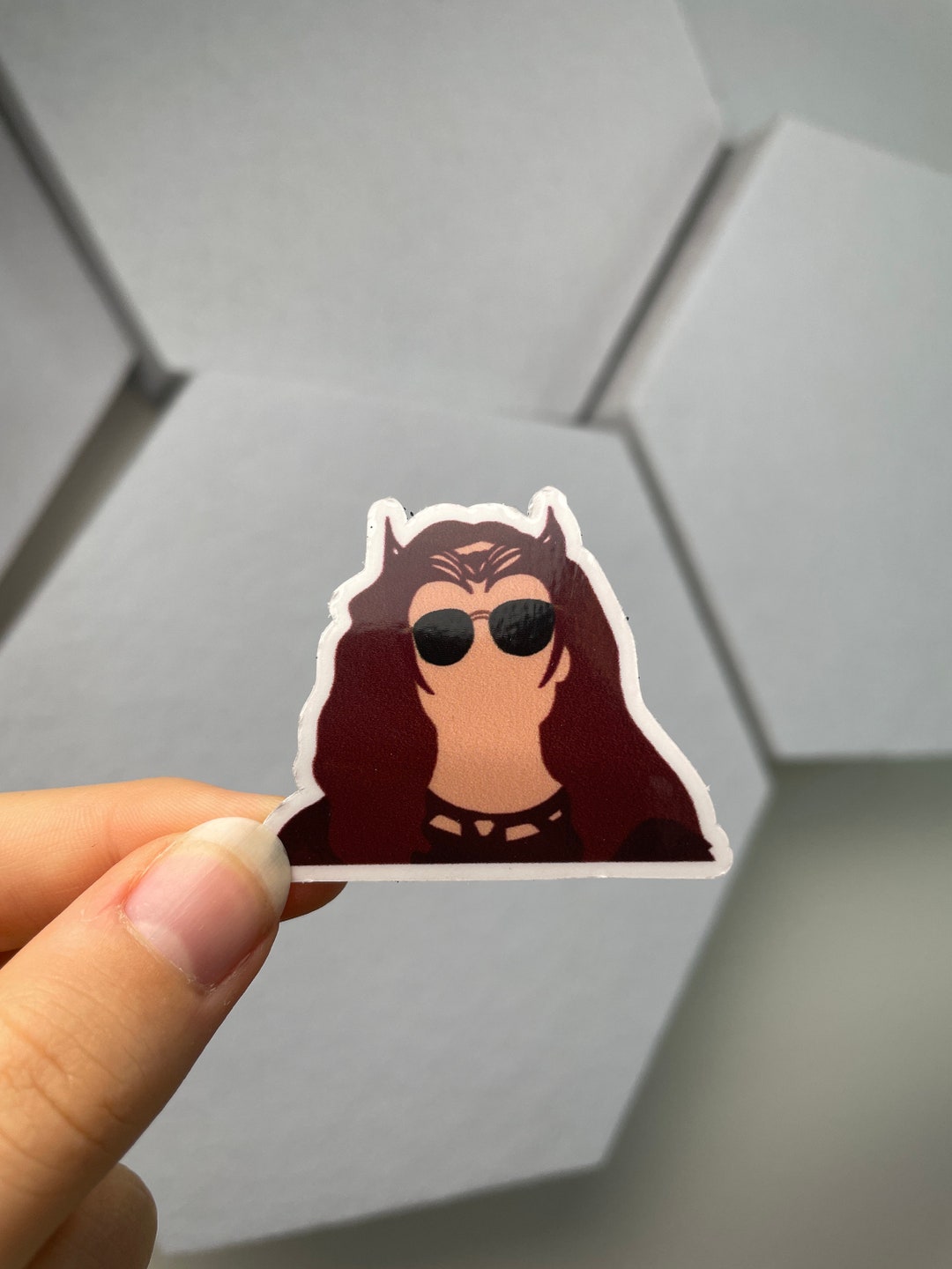 Scarlet Witch//wanda Maximoff Meme Sticker Transparent Multiverse of ...