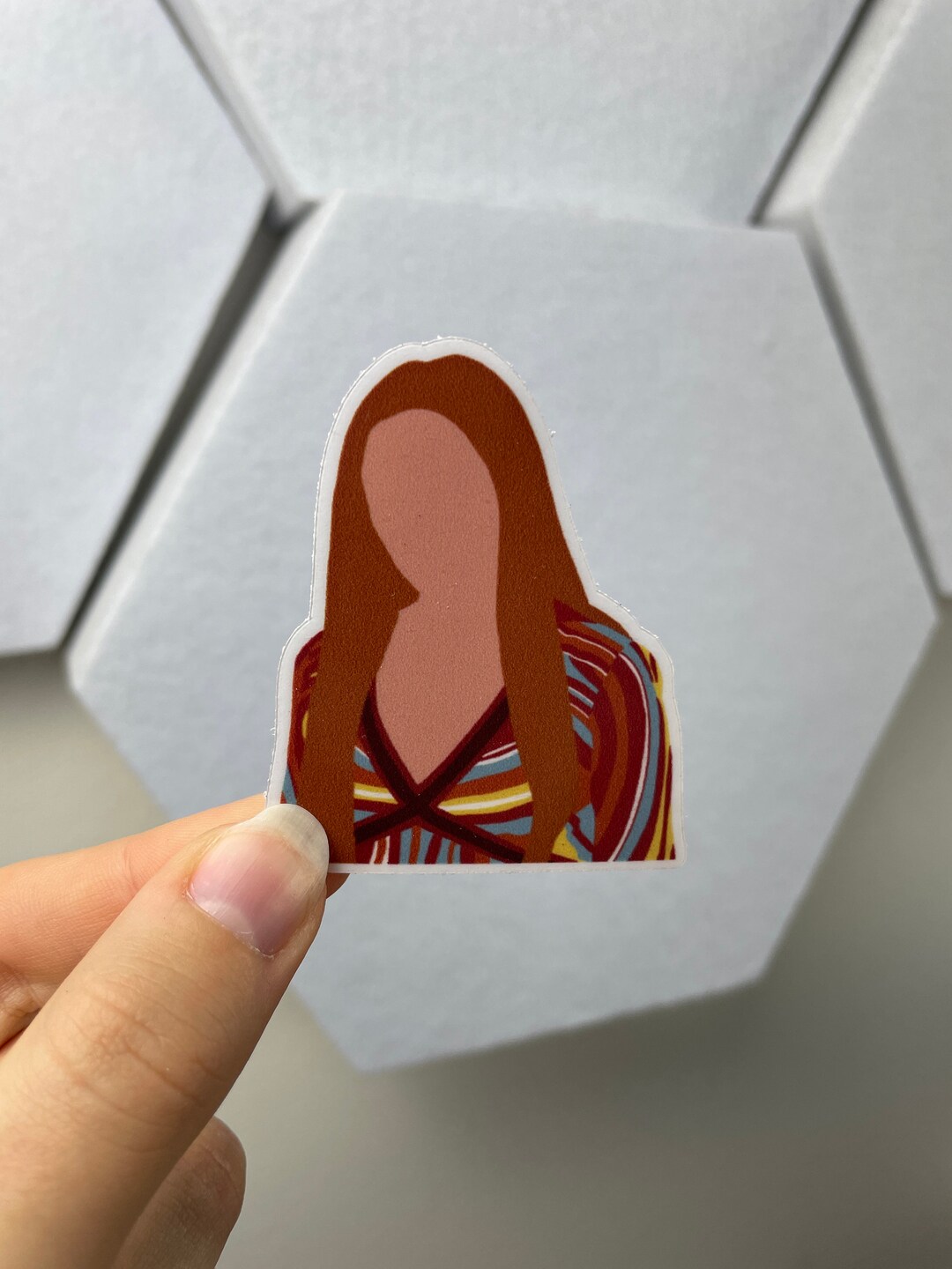 Wanda Maximoff 70's Wandavision Sticker Transparent Marvel - Etsy Singapore