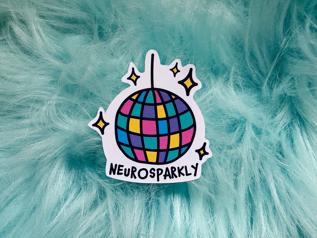 Neurosparkly Autism Sticker ADHD Sticker Neurodiverse Neurodivergent ...