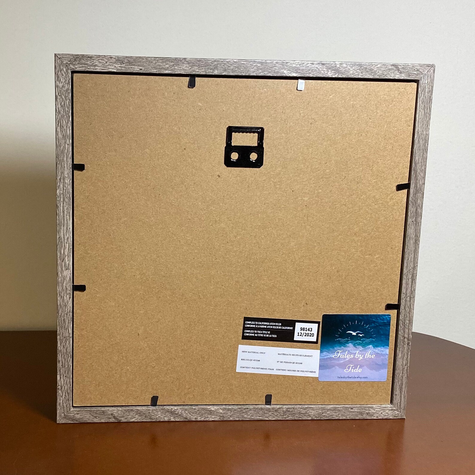 Mermaid Shadow Box Frame Seashell Shadow Box Frame Coastal - Etsy