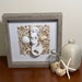 Mermaid Shadow Box Frame Seashell Shadow Box Frame Coastal - Etsy