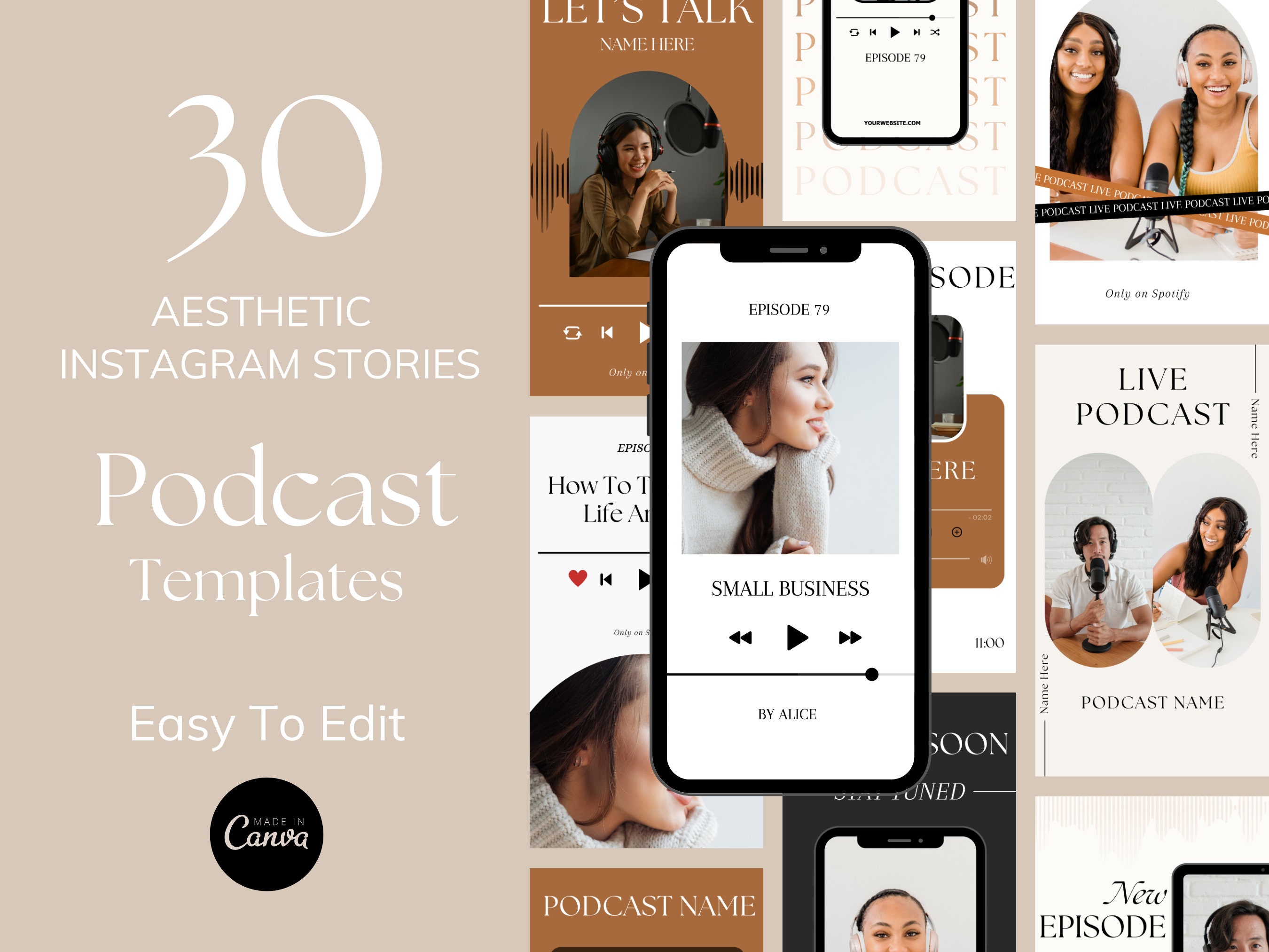 Instagram Reel Templates Podcast Reel Covers Reel Cover Template ...