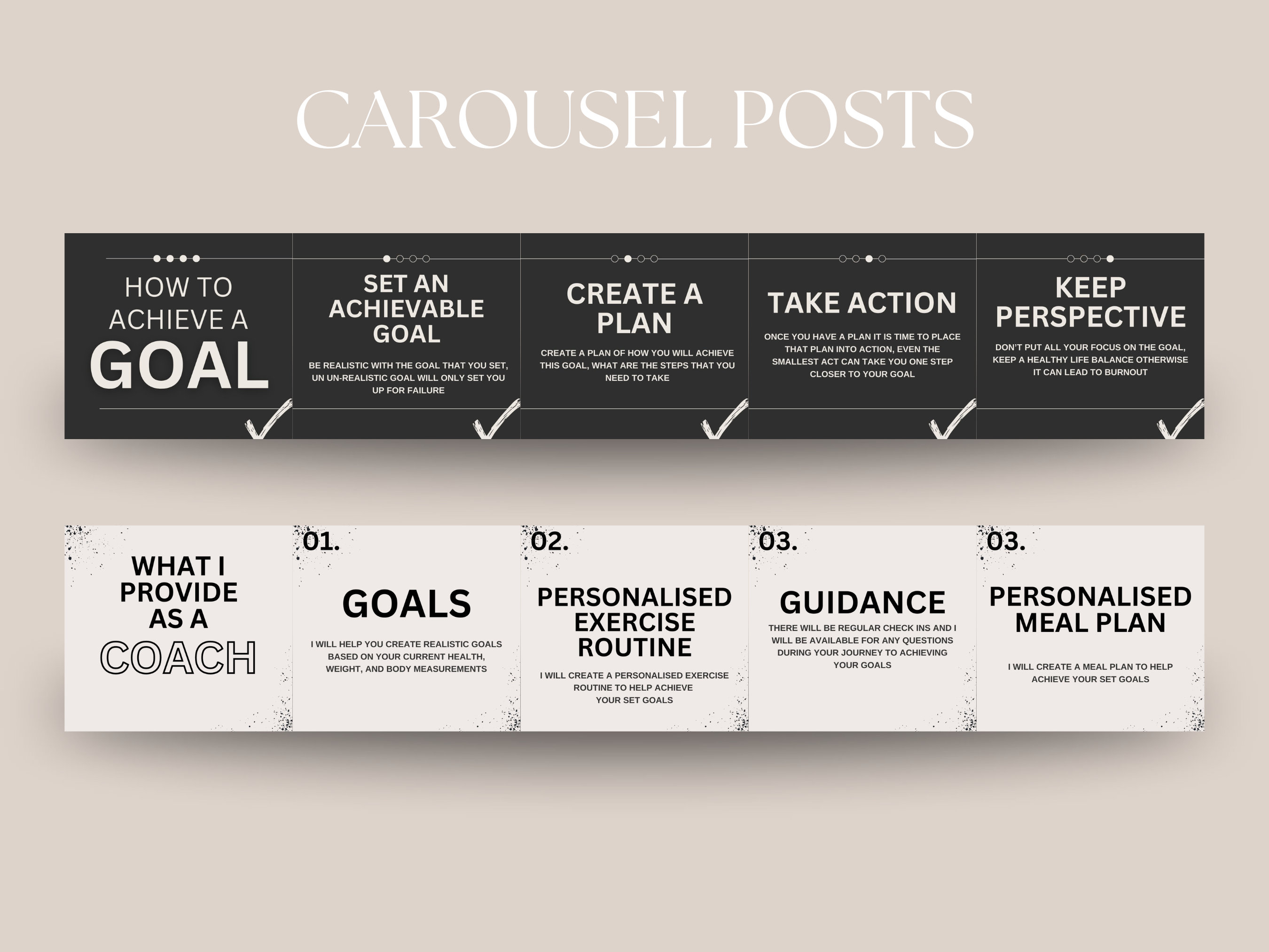 Fitness Coach | Wellness Coach Templates | Instagram Templates | Canva ...