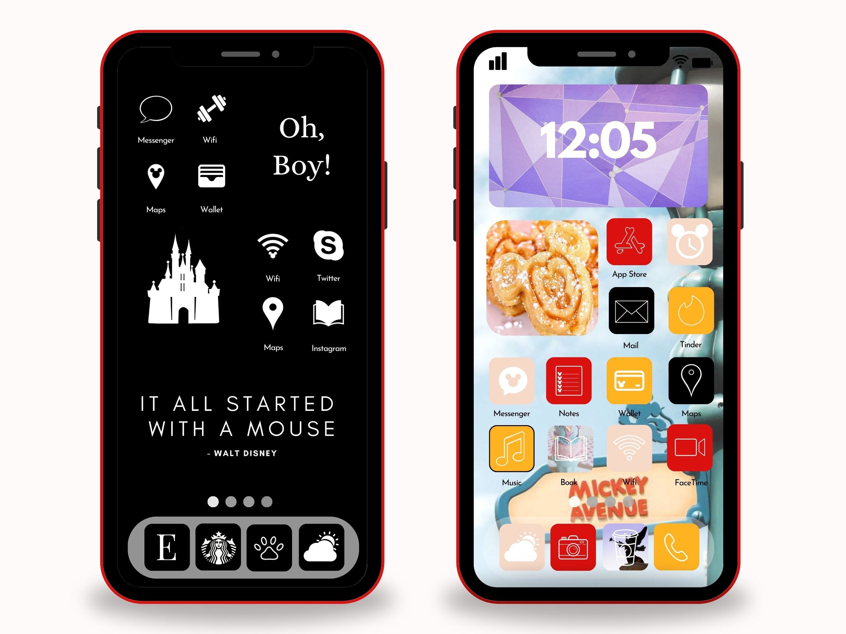 Ios 14 Theme Park App Icons, 2000+ Icons With Bonus Wallpapers and ...