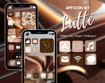 Brown Beige Desktop Folder Icons Desktop Folder Icons - Etsy