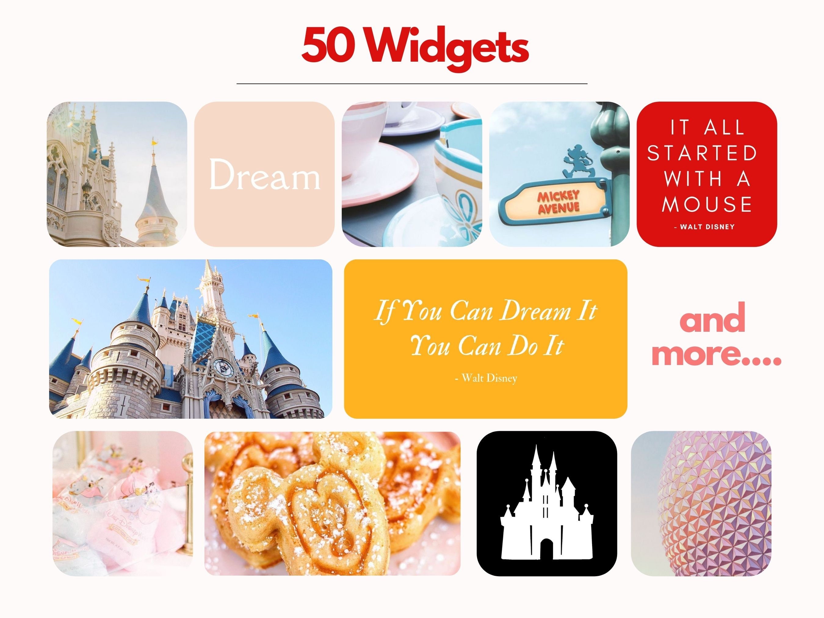 Ios 14 Theme Park App Icons, 2000+ Icons With Bonus Wallpapers and ...