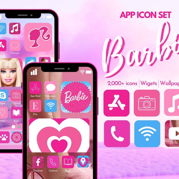 Barbie App Icons - Etsy