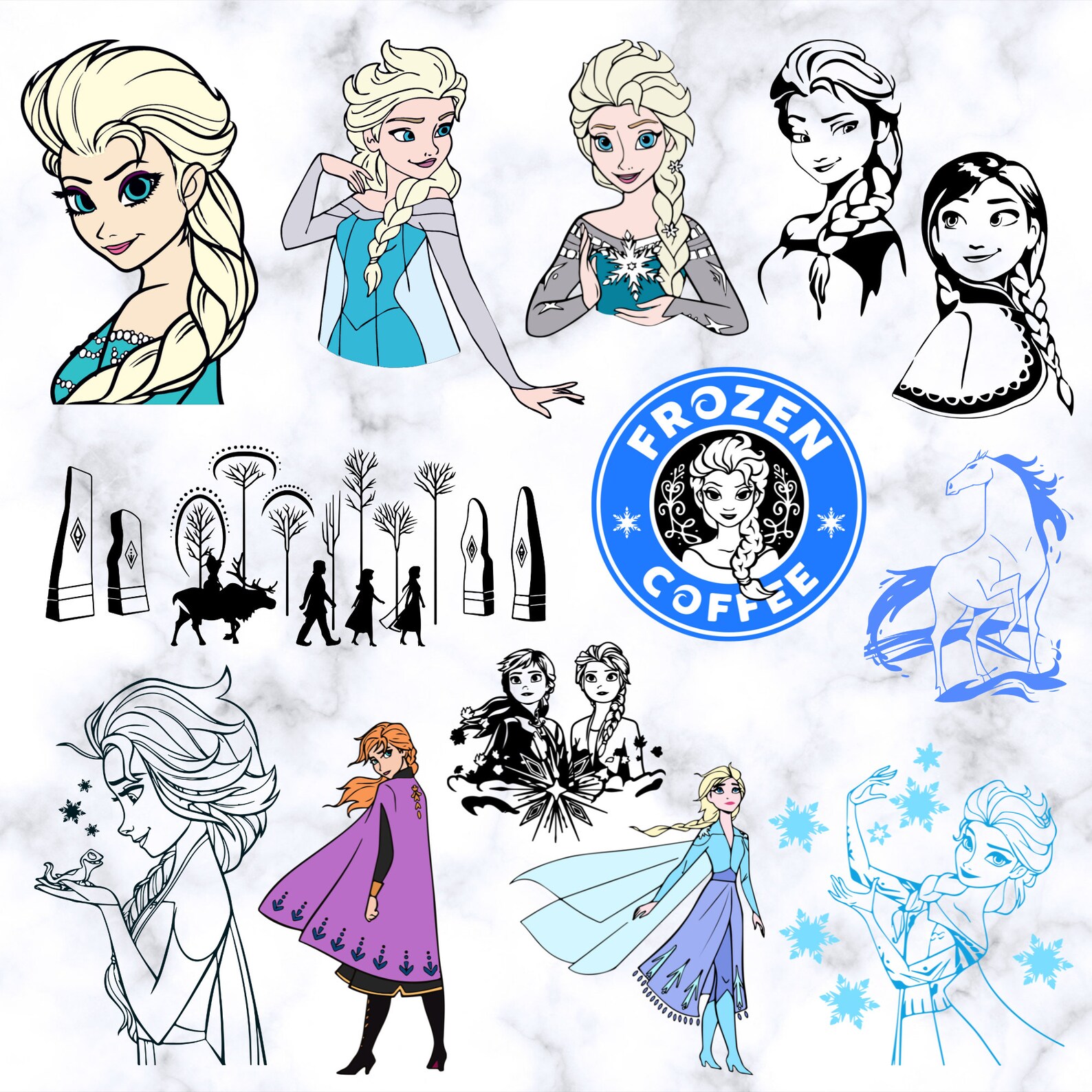 Elsa Svg Frozen Svg Frozen Shirt Svg Cut File Cricut Svg Png | Etsy