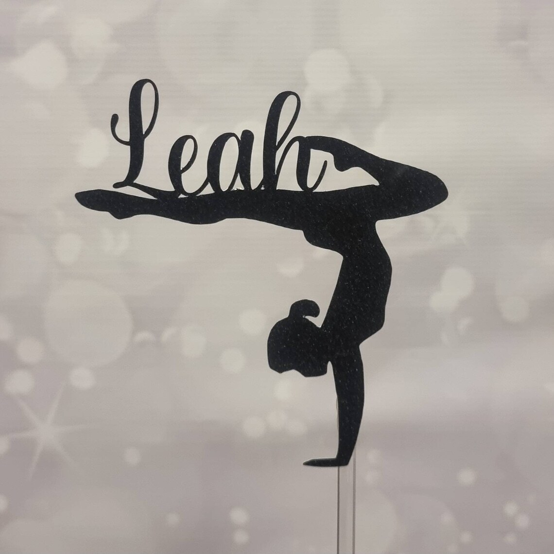 Gymnastics Cake Topper - Etsy