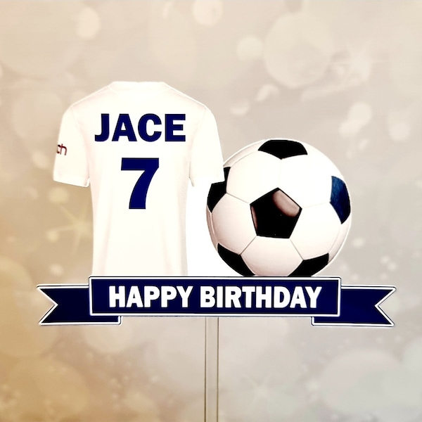 Tottenham Hotspur Cake Topper - Etsy UK