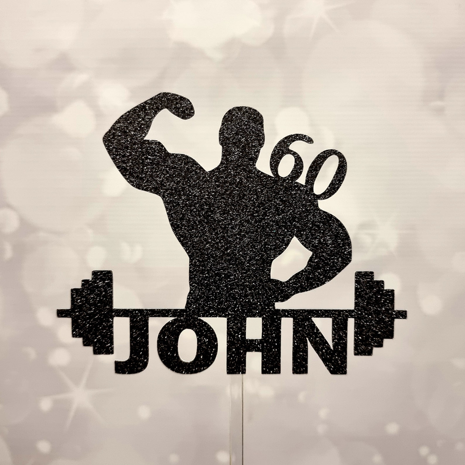 Body Builder Cake Topper - Etsy