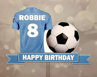 Manchester City Cake Topper | Etsy UK