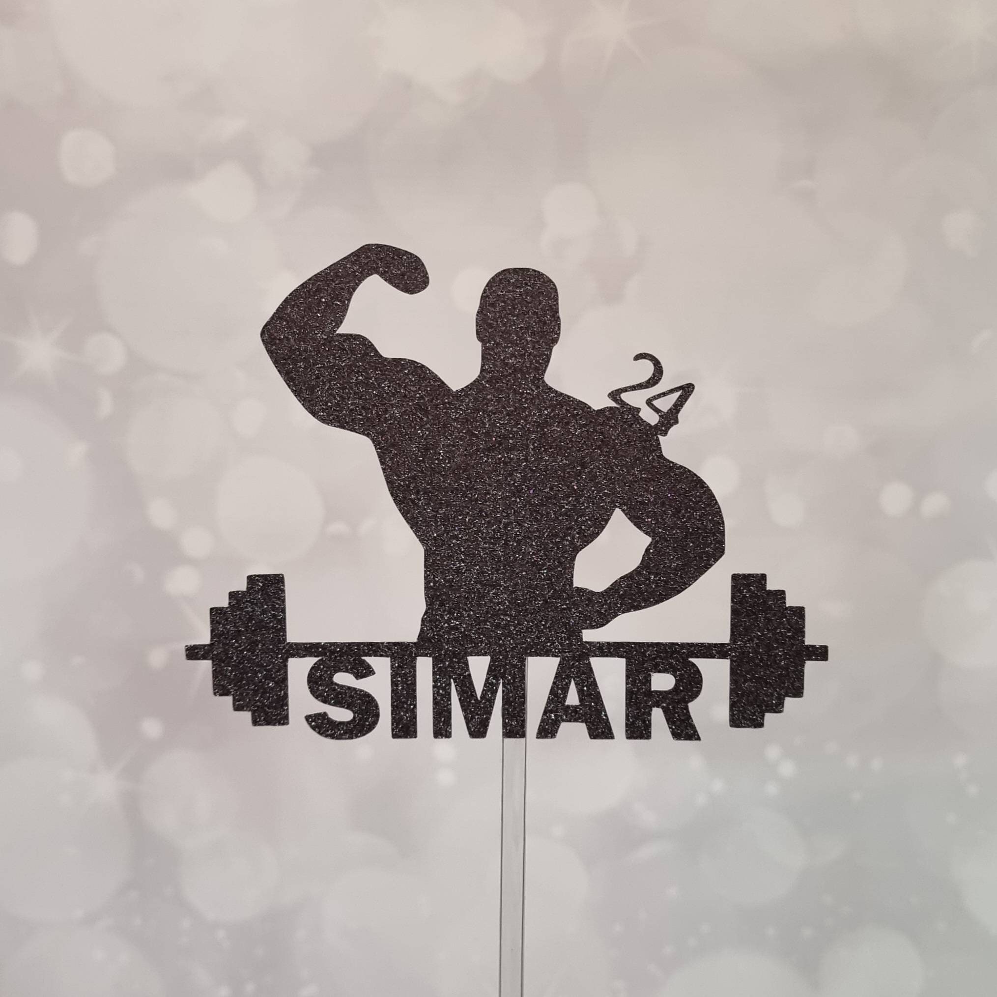 Body Builder Cake Topper - Etsy