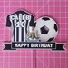 Newcastle United Inspired Football Cake Topper - Etsy UK