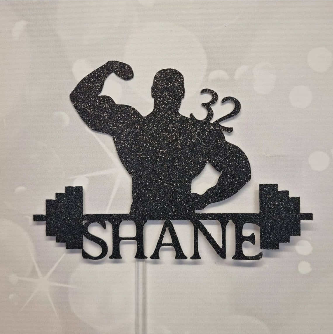 Body Builder Cake Topper - Etsy