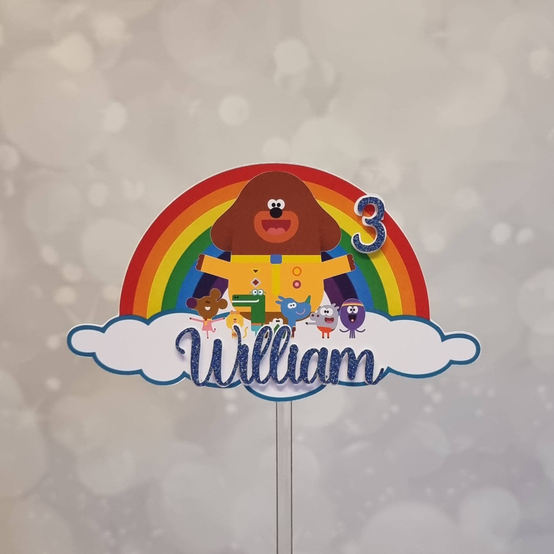 Hey Duggee Cake Topper - Etsy UK