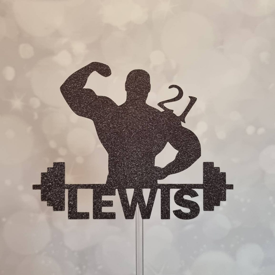 Body Builder Cake Topper - Etsy