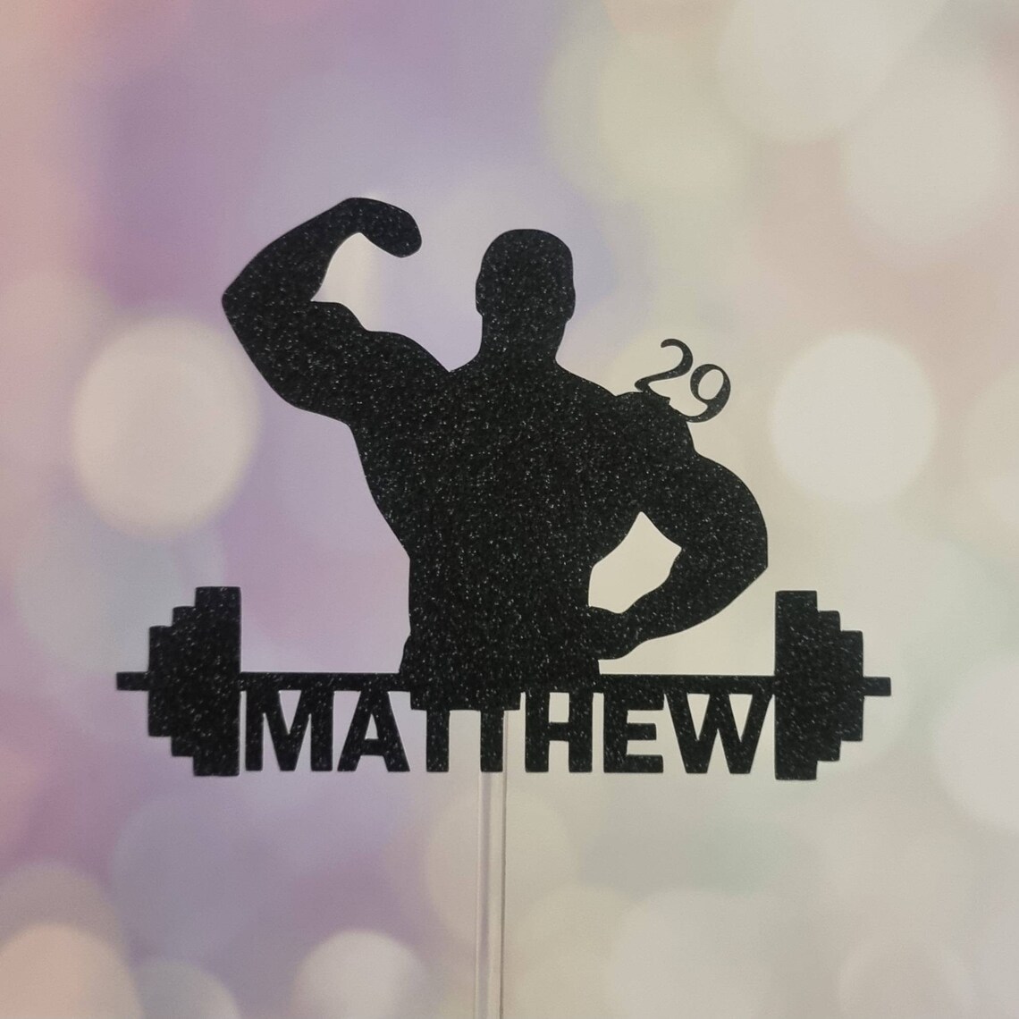 Body Builder Cake Topper - Etsy