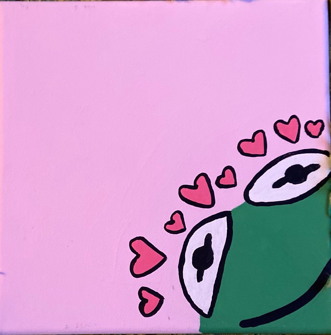 Kermit in Love - Etsy
