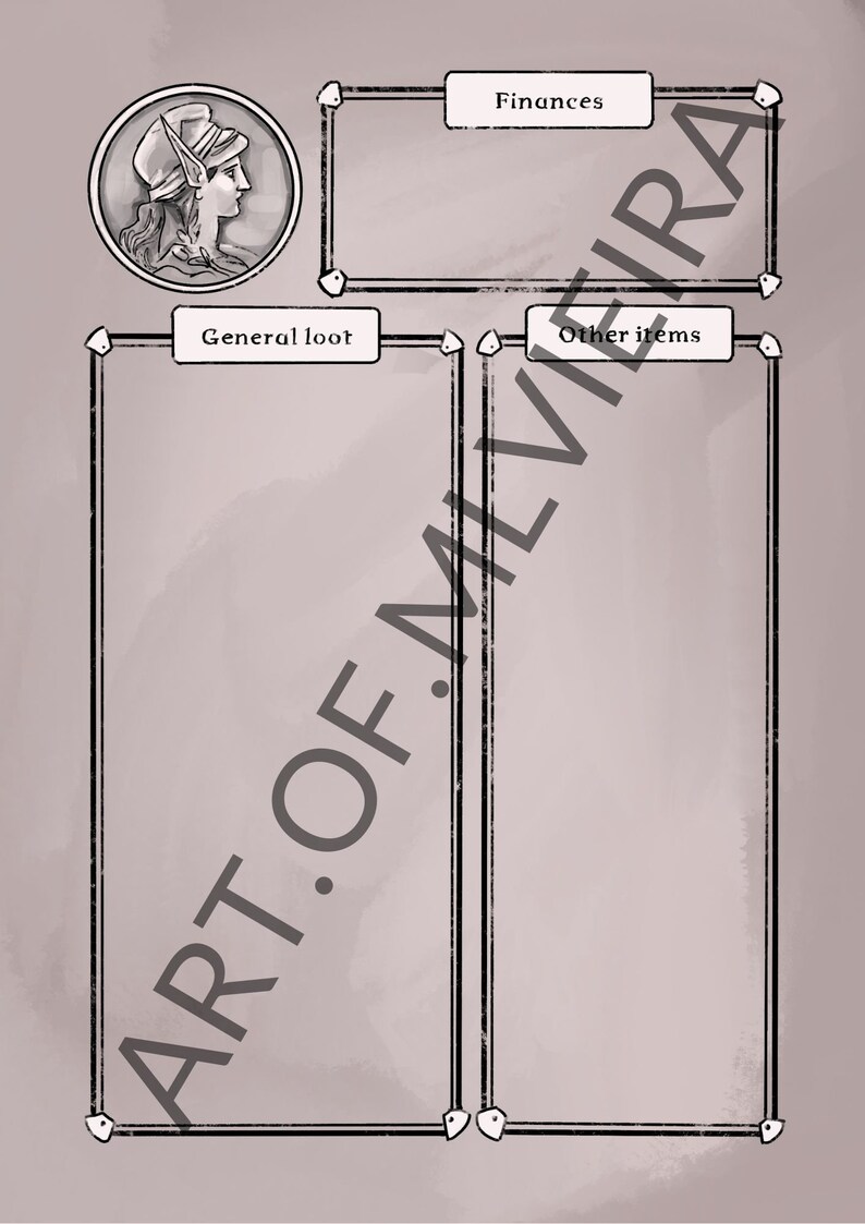 Dungeons and Dragons Downloadable Character Sheet, Dnd Character ...