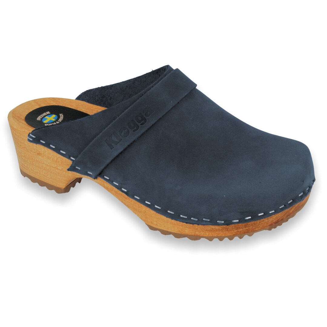 Marin Klogga Quality Wooden Clogs Handmade Swedish Design Shoes for Men ...