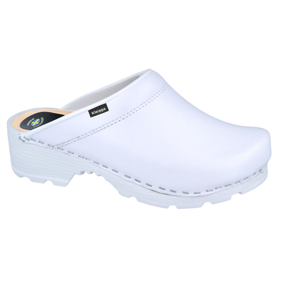 Comfort Klogga Quality PU Clogs With Wood Handmade Swedish Design Shoes ...