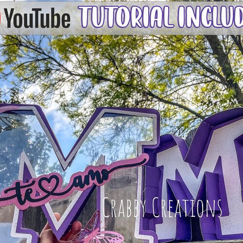 Letter M Boxcaja Mom Mom Box Letra M Varsity Días De Las - Etsy