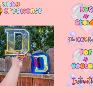 Letter D 3d Box, Dad Box, Letra D, Cricut 3d Box, Cameo 3d Box, Caja 3D ...