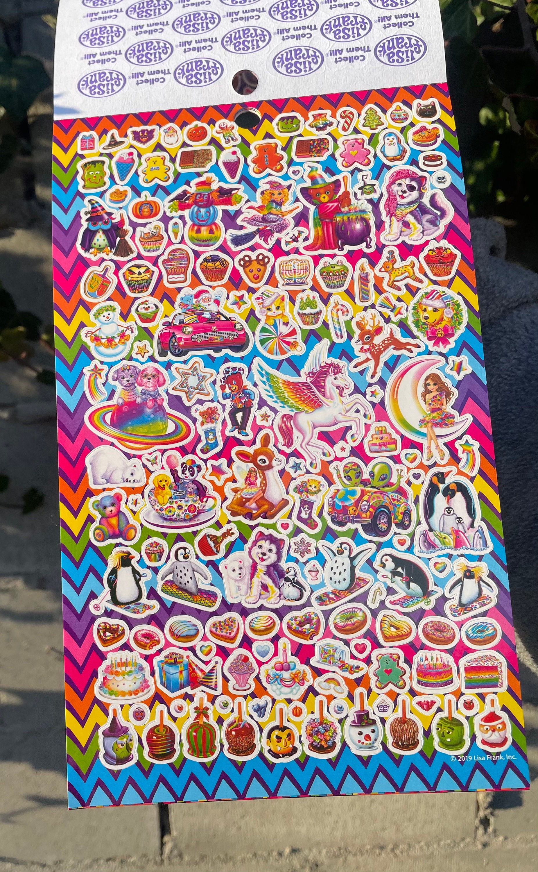 Lisa Frank Sticker Book 600 Stickers - Etsy