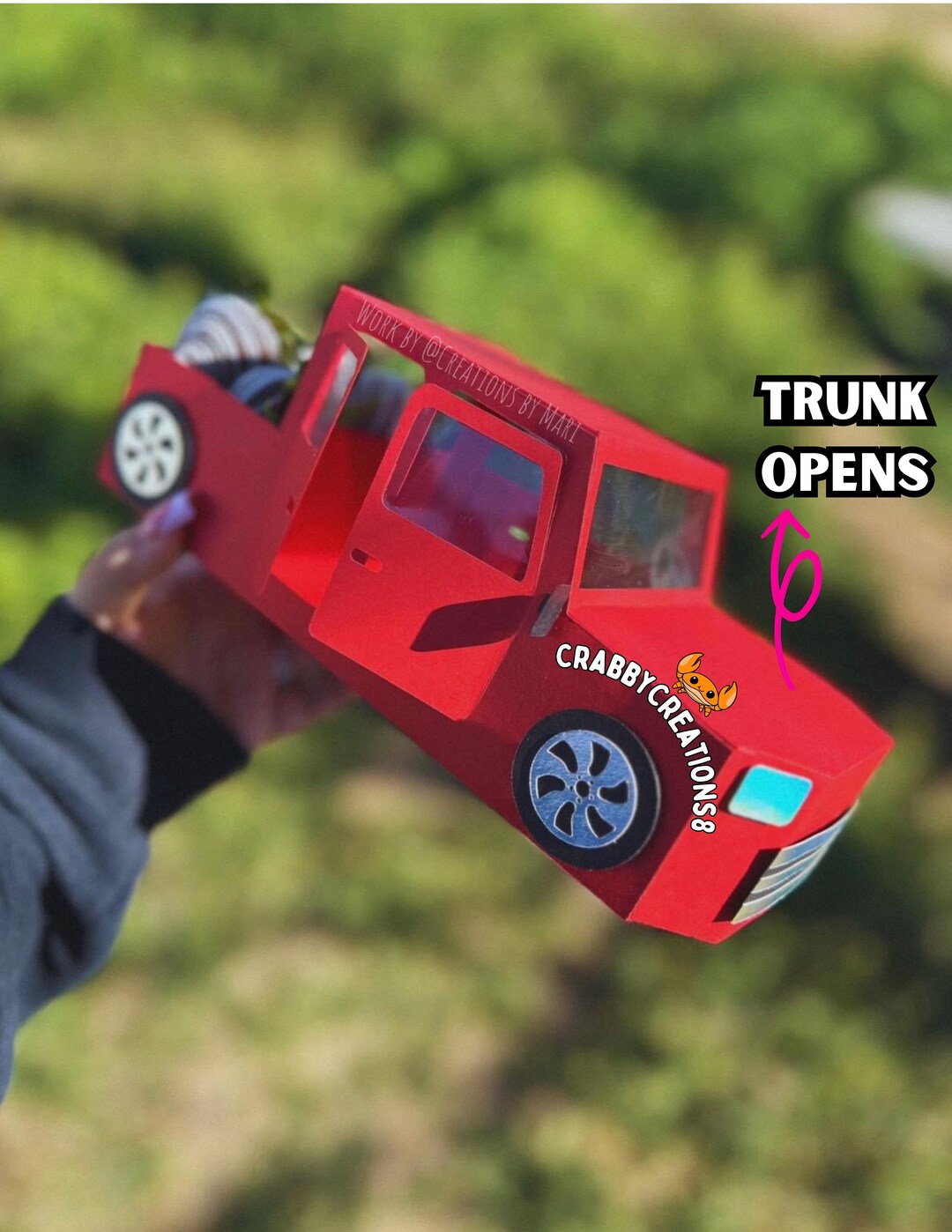 3D Paper Double Door Truck SVG , Troca Double Puerta Svg, Caja 3d No ...