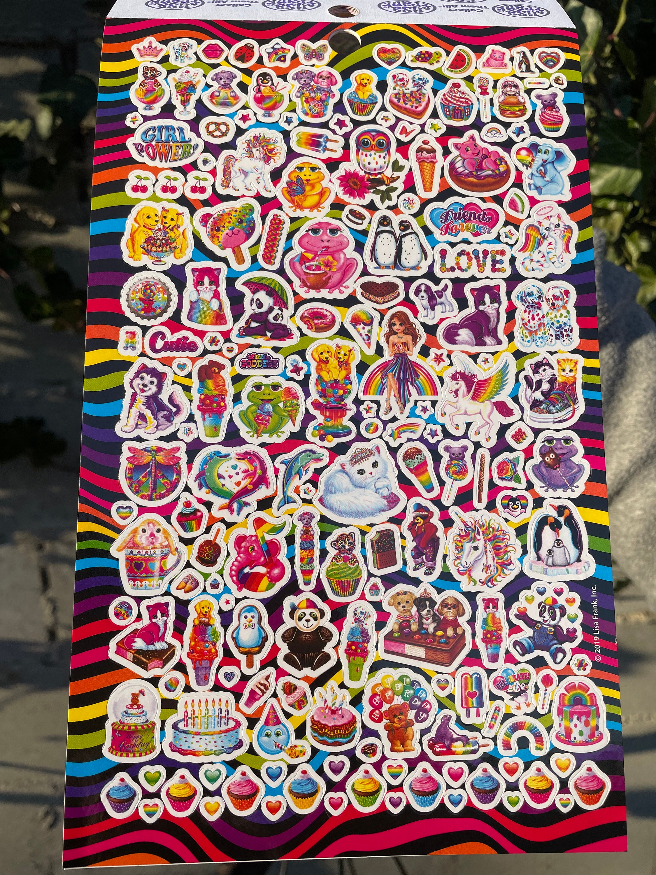 Lisa Frank Sticker Book 600 Stickers - Etsy