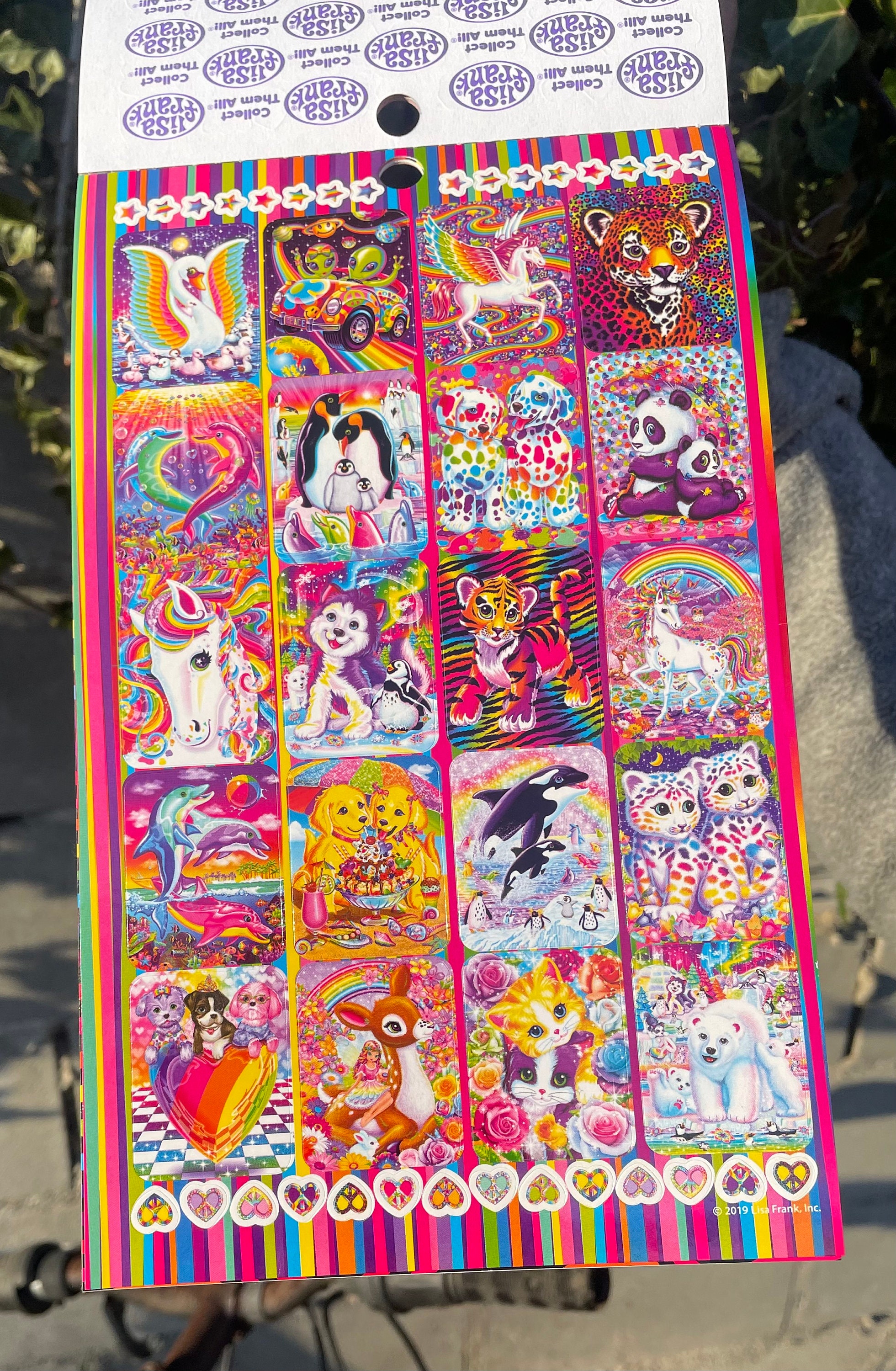 Lisa Frank Sticker Book 600 Stickers - Etsy