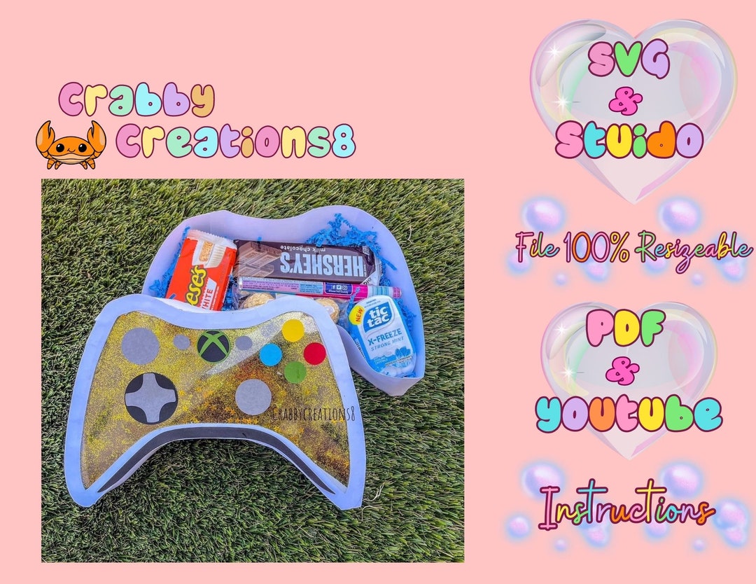 Game Controller SVG 3d Box, Game Controller Studio 3d File - Etsy Australia