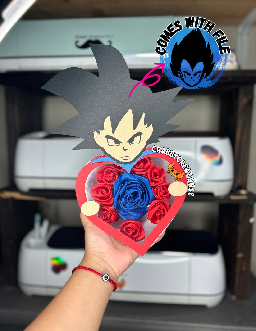 Anime 3D Shape Svg, Anime Gift Box Studio, Caja De Anime - Etsy